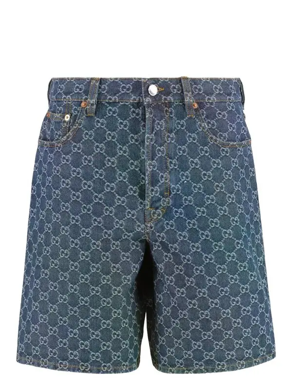 Gucci Denim Shorts - Blue