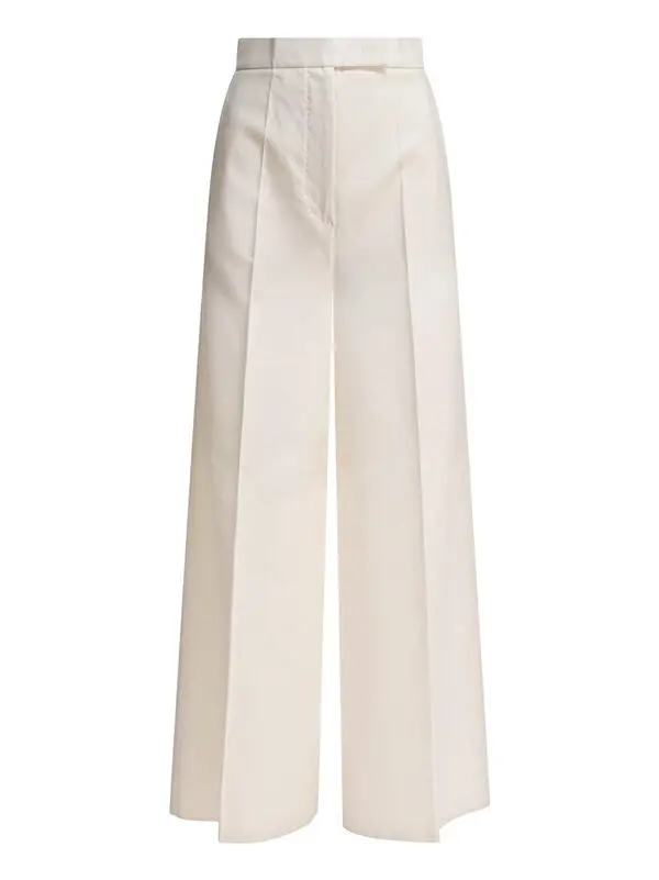 Max Mara Wide-leg Trousers - White