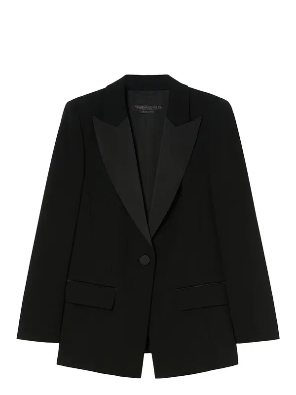 Marina Rinaldi Edith Single-breasted Blazer - Black