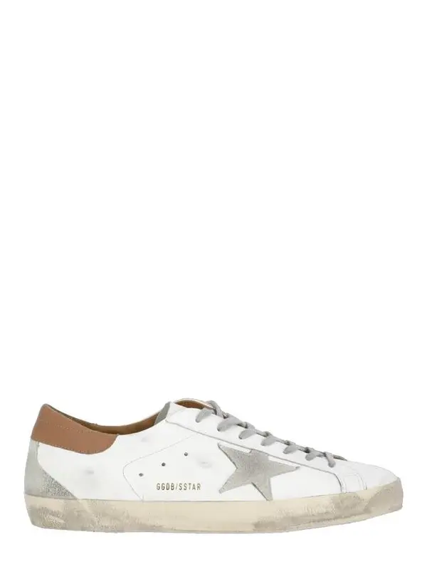 Golden Goose Super-star Leather Sneakers - White