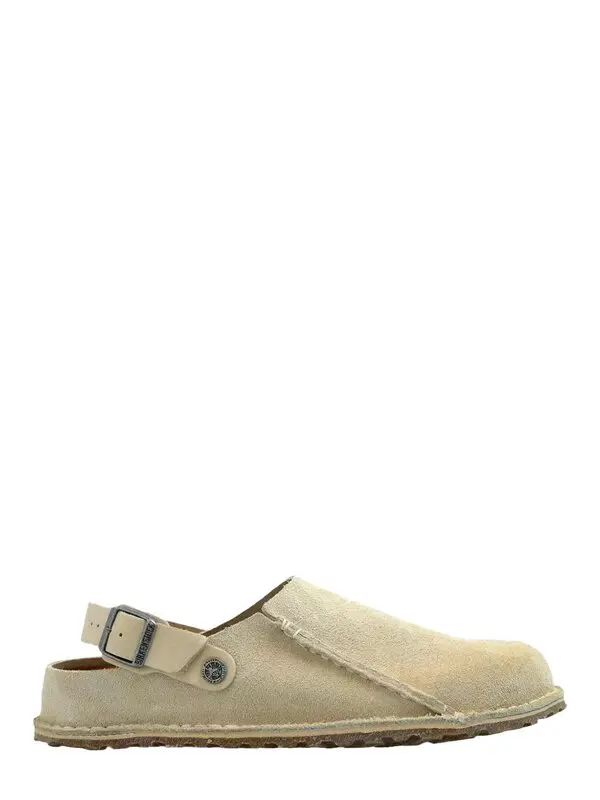 BIRKENSTOCK Lutry Buckle-detail Mules - Neutrals