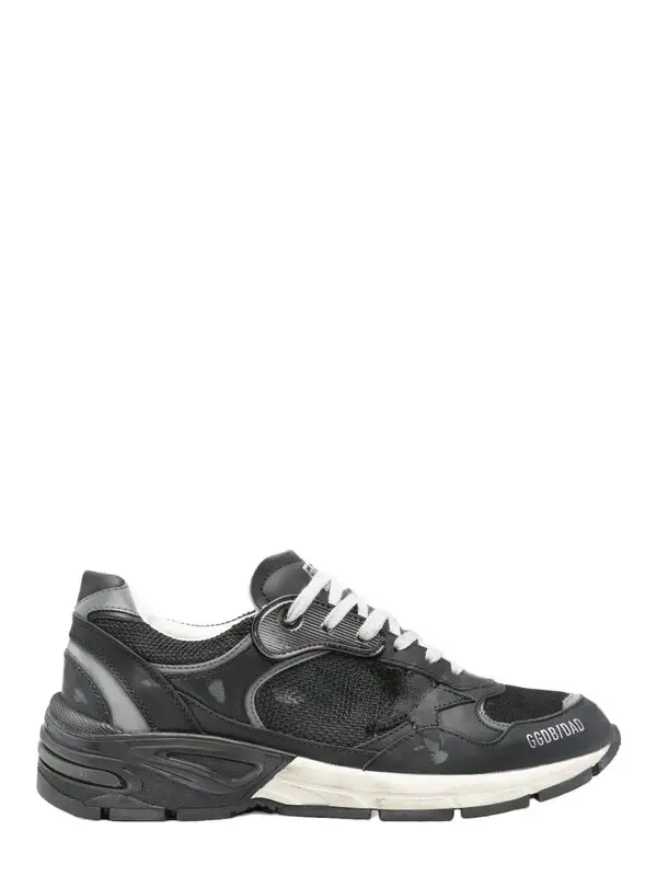 Golden Goose Dad-star Leather Sneakers - Black