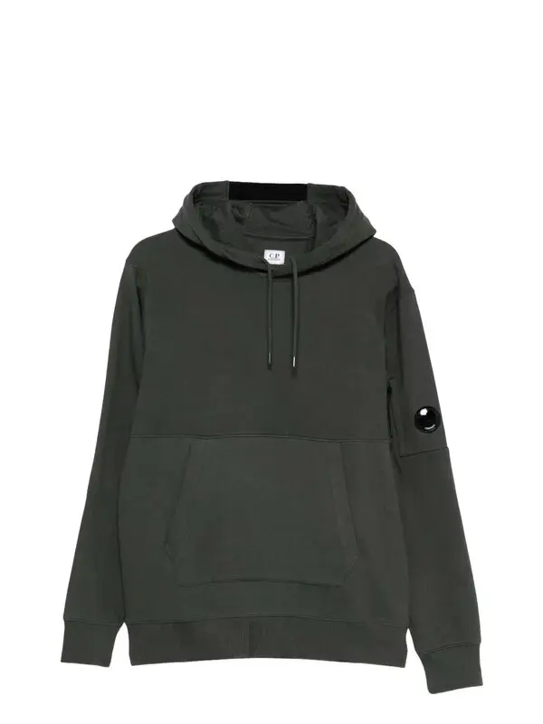 C.P. COMPANY Pocket-detail Hoodie - Green
