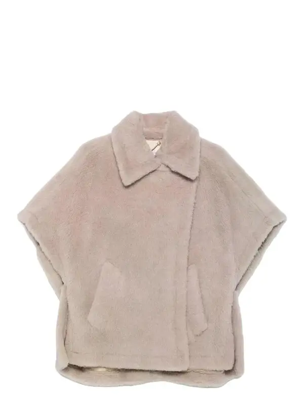 Max Mara Teddy Cape - Neutrals