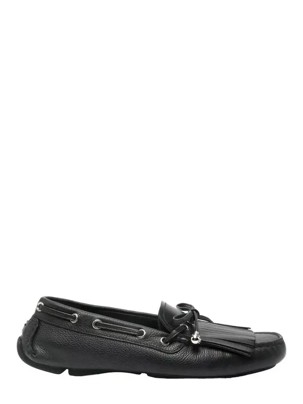 JIMMY CHOO Manon Loafers - Black