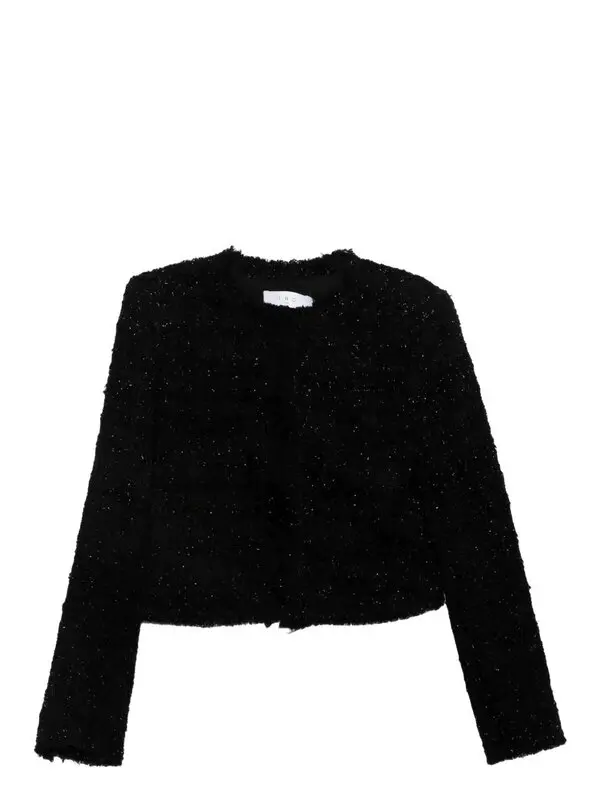 IRO PARIS Sparkle Tweed Jacket - Black