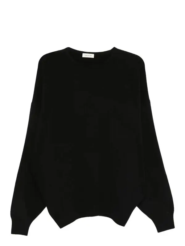 Fear Of God Crew-neck Wool Sweater - Black