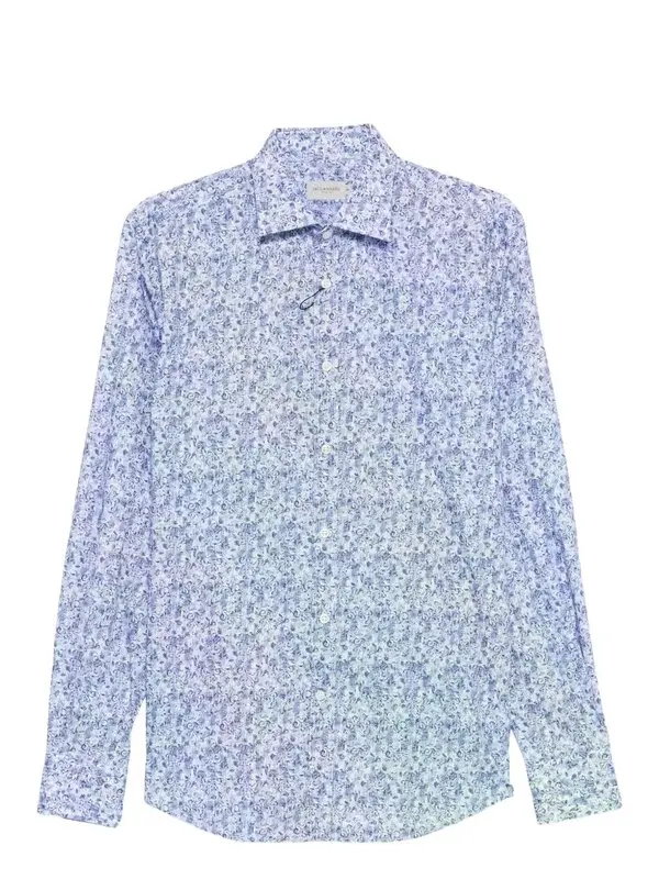 Paul & Shark Floral-print Shirt - Blue