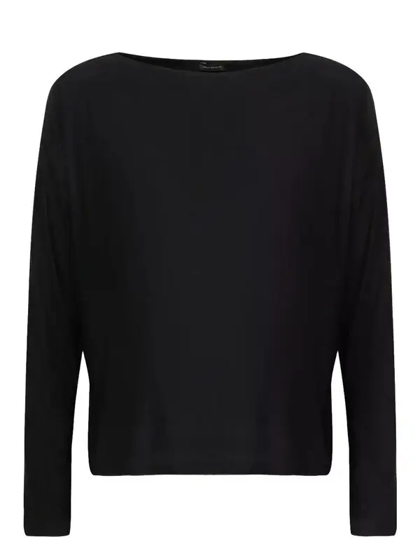 LENNY NIEMEYER Boat-neck Long-sleeve Top - Black