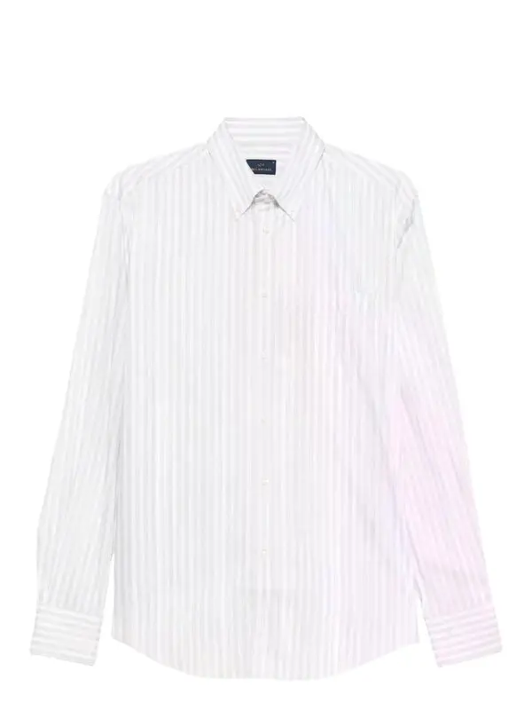 Paul & Shark Striped Long-sleeve Shirt - Neutrals