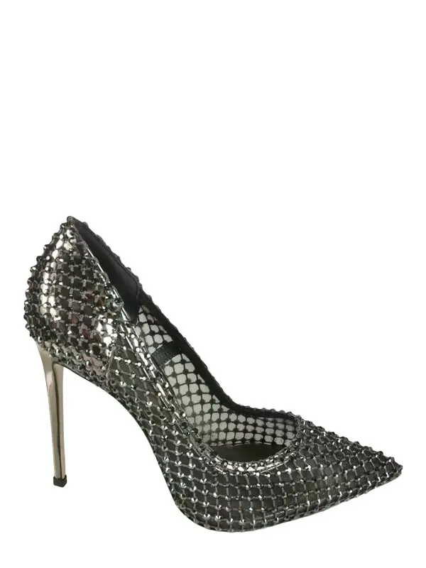 LE SILLA 120mm Crystal-embellished Pumps - Black