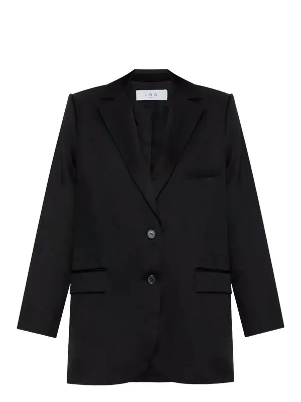 IRO PARIS Notched-lapel Blazer - Black