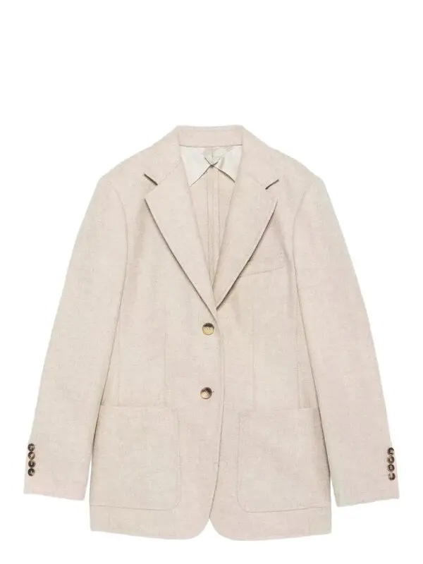 Max Mara Single-breasted Blazer - Neutrals