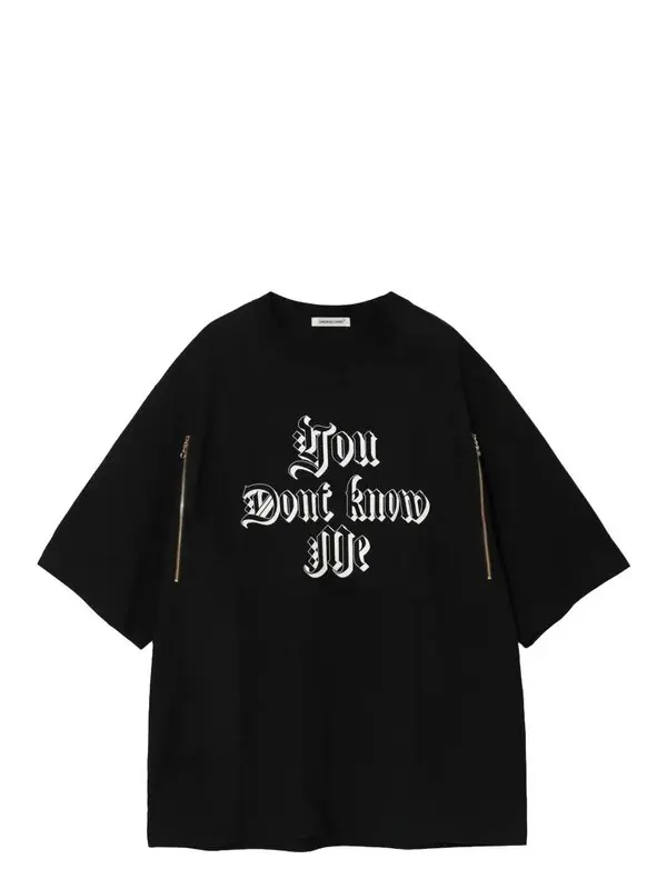 UNDERCOVERISM Graphic-printed T-shirt - Black