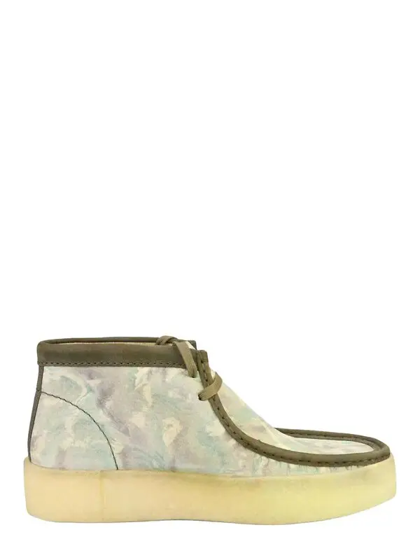 Clarks Wallabee Cup Bt Camouflage Boots - Green