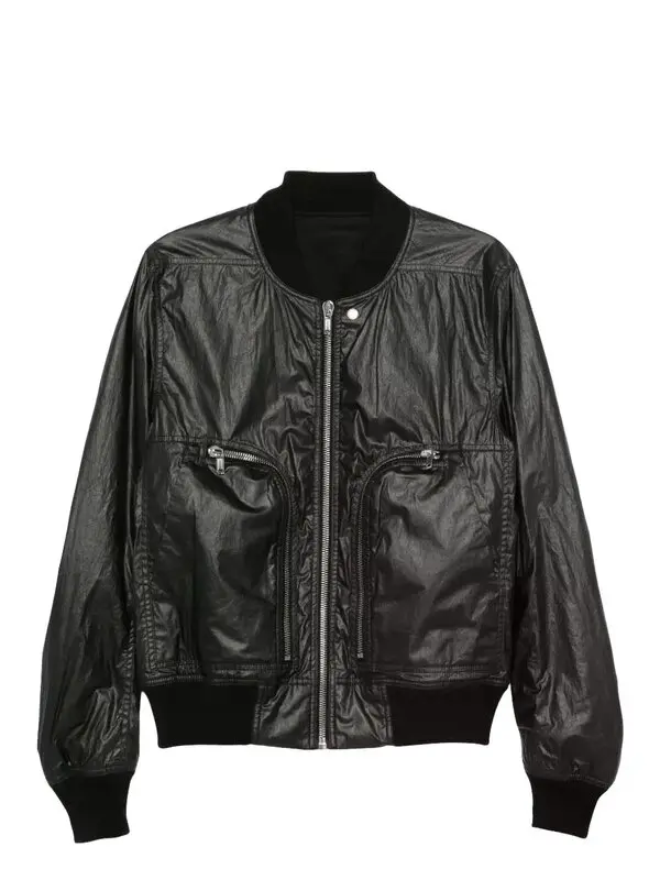 Rick Owens Zip-fastening Bomber Jacket - Black