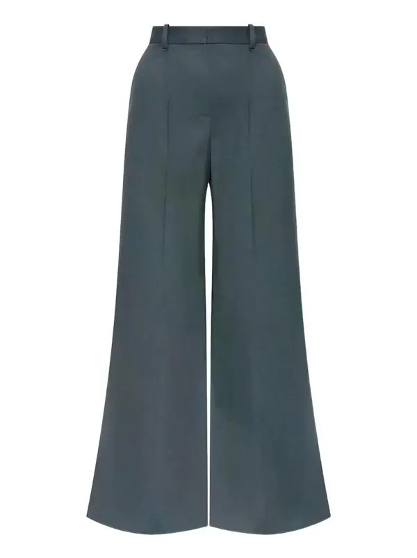 IRO PARIS Pleated Wide Leg Trousers - Grey