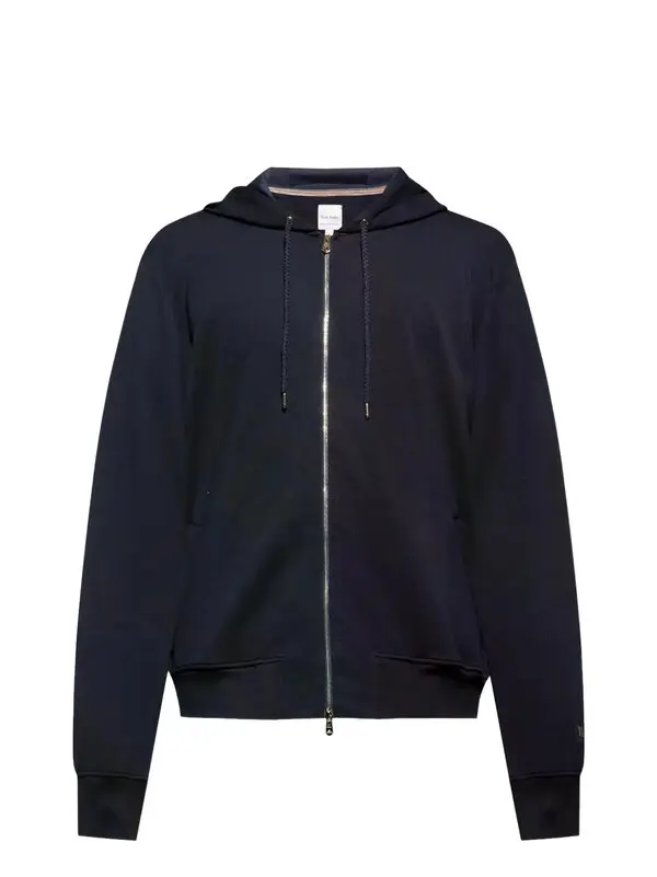 Paul Smith Zip-up Hoodie - Blue
