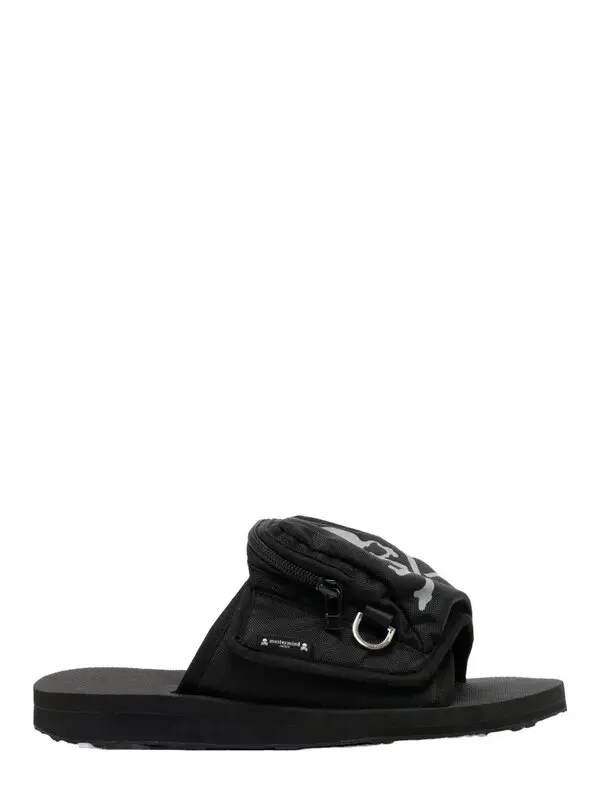 MASTERMIND WORLD X Suicoke Reflective Sandals - Black