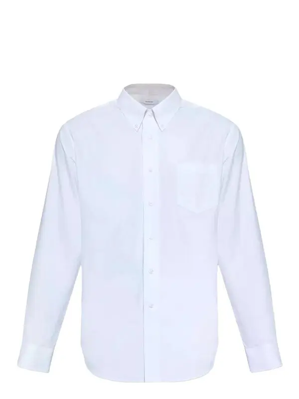 Givenchy Embroidered Chest-pocket Shirt - White