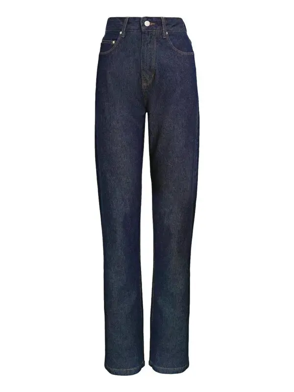 AMAPO Logo-patch Jeans - Blue
