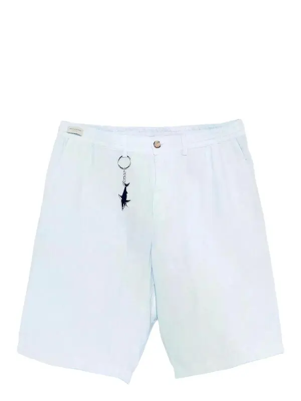 Paul & Shark Linen Shorts - Blue