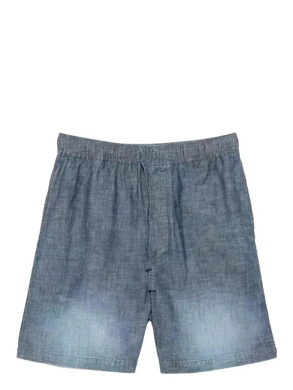 Loewe Cotton Shorts - Blue