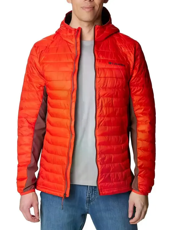 Columbia Quilted Padded Jacket - Red