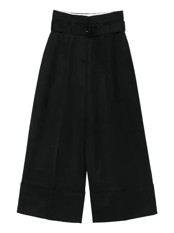 Simone Rocha Belted Trousers - Black