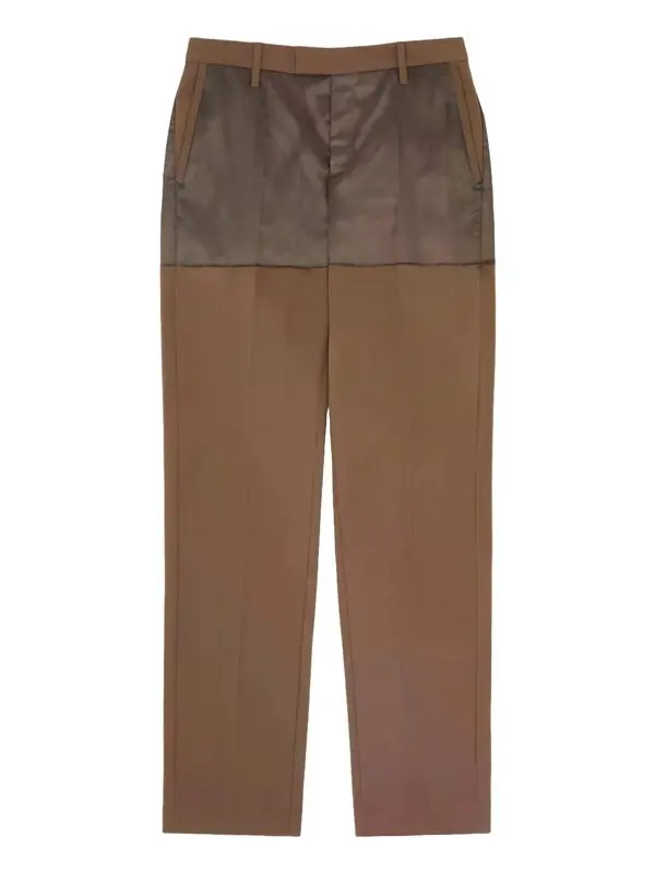 MAISON MARGIELA Panelled Trousers - Brown