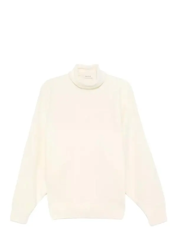 Fear Of God Turtleneck Long Sleeve Sweater - Neutrals