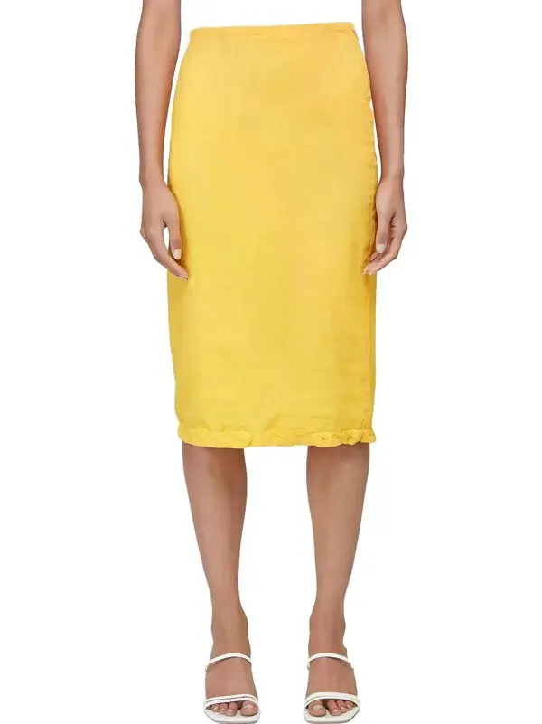 REJINA PYO Midi Skirt - Yellow