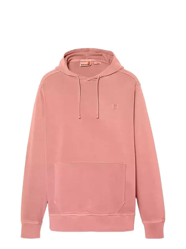 Timberland Embroidered Logo Hoodie - Pink