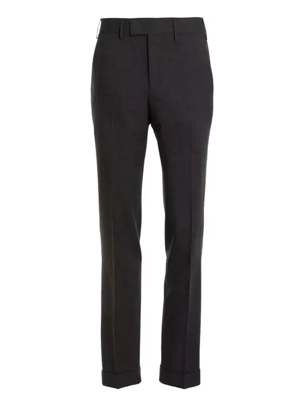 PT TORINO Master Pressed-crease Trousers - Grey