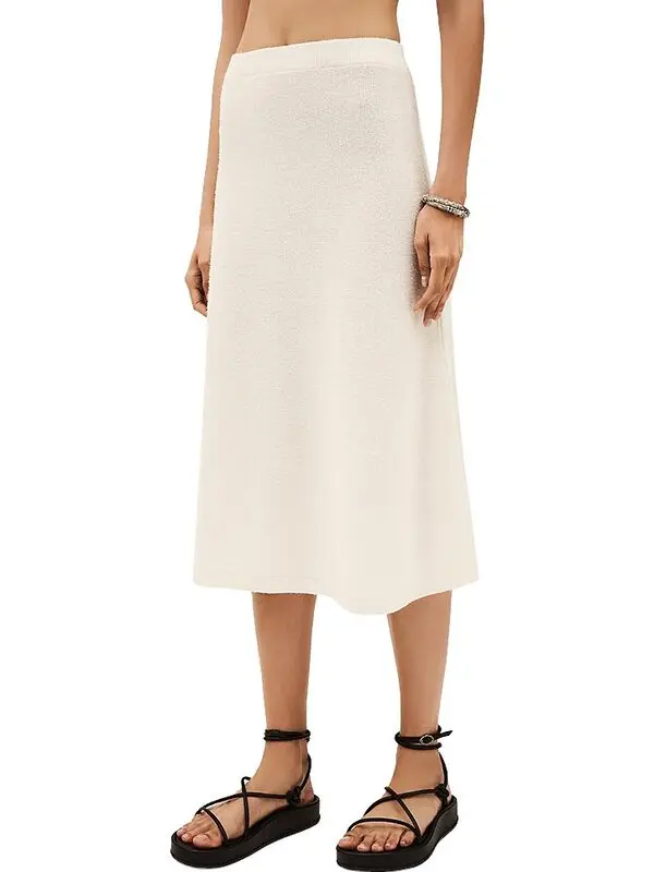 Ba&sh Kaly Midi Skirt - Off White