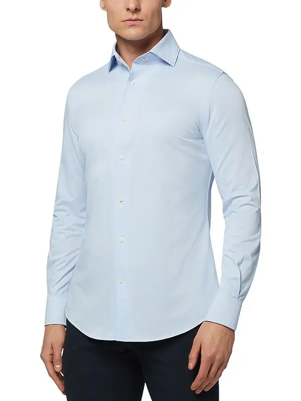 Boggi Milano Regular Fit Shirt - Light Blue