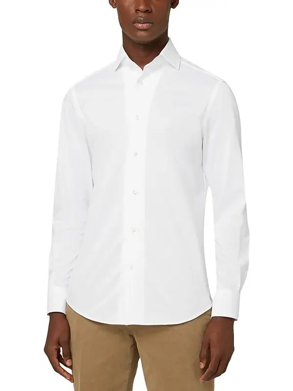 Boggi Milano Regular Fit Shirt - White