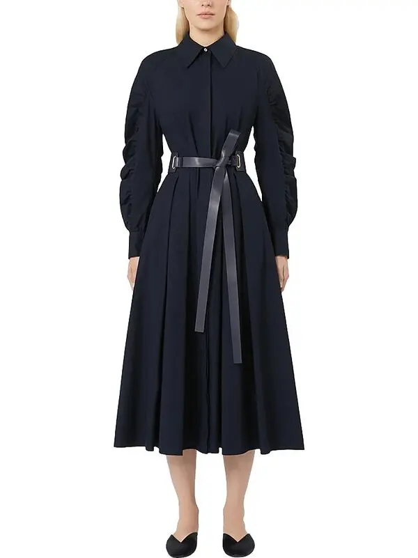 Max Mara Valdese Shirt Dress - Navy
