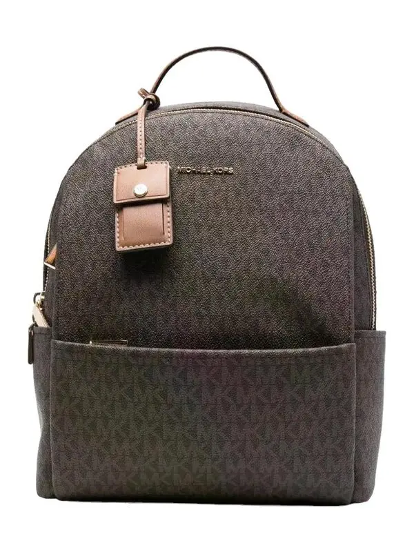 Michael Kors Monogram Sable Backpack - Brown