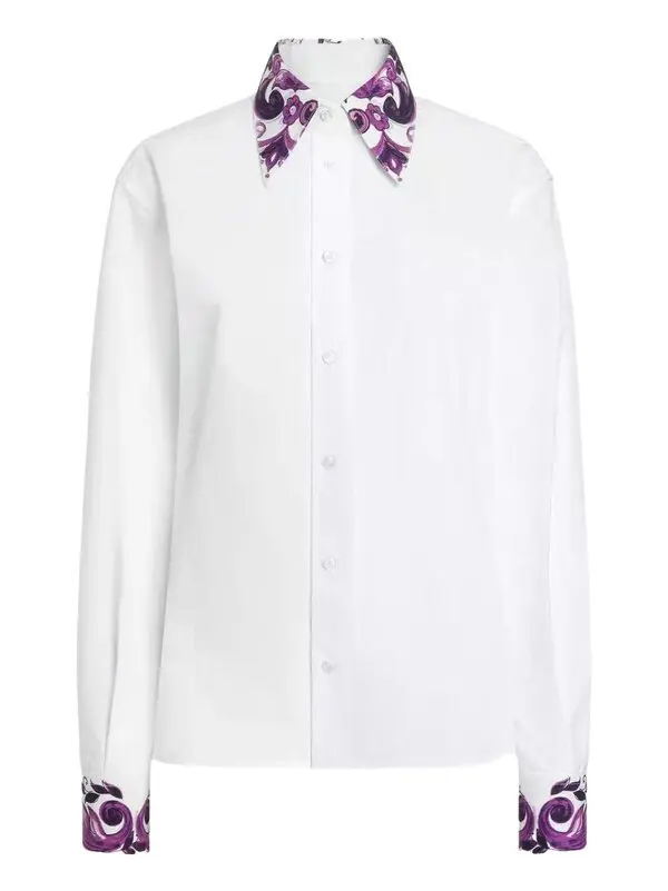 Dolce & Gabbana Cotton Shirt - White