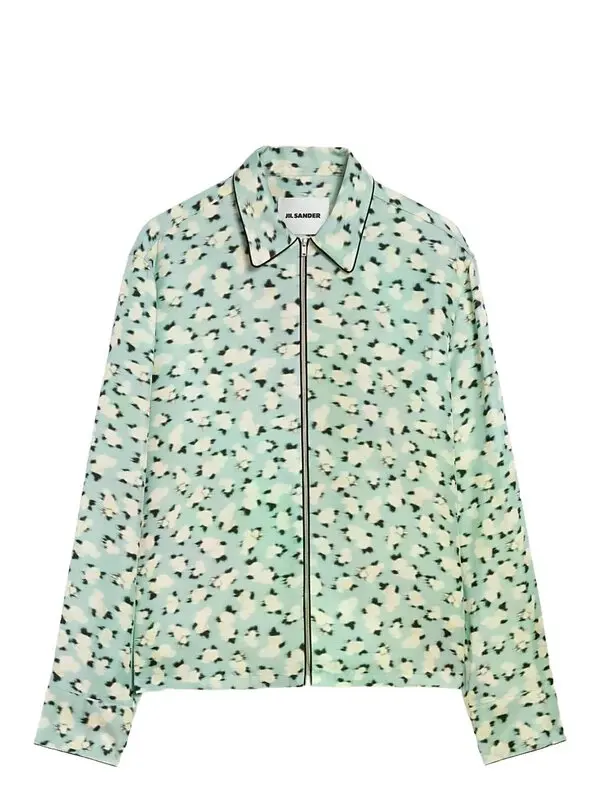JIL SANDER Printed Shirt - Green