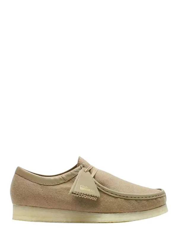 Clarks Wallabee Wool Boots - Neutrals