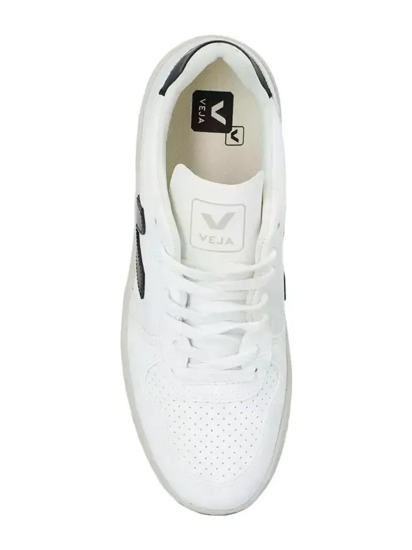 VEJA V-10 Leather Sneakers - White