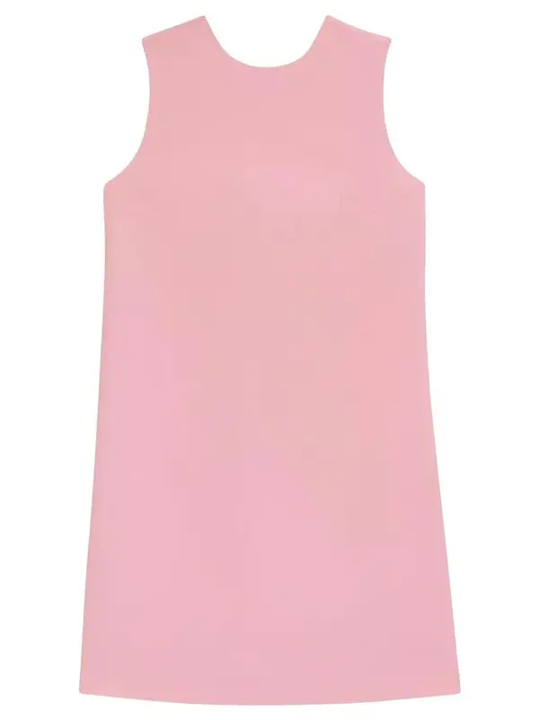 Hugo Sleeveless Mini Shift Dress - Pink