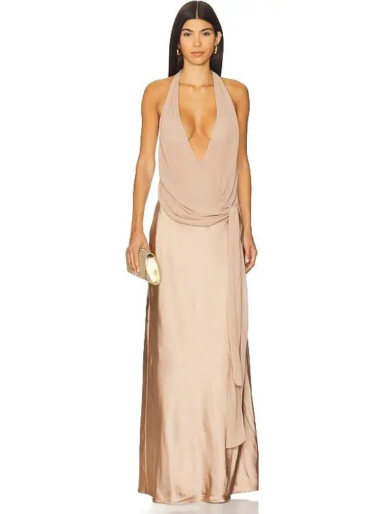 Lpa Nyla Gown - Latte