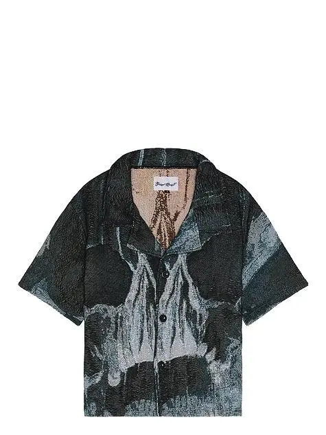 FUNERAL APPAREL Skull Shirt - Black