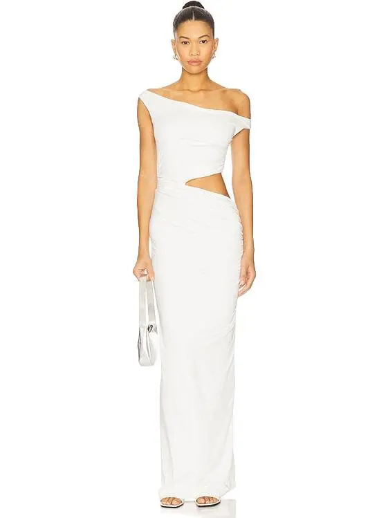 Superdown Isadora Maxi Dress - White