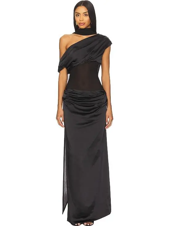 Lpa Gaia Gown - Black