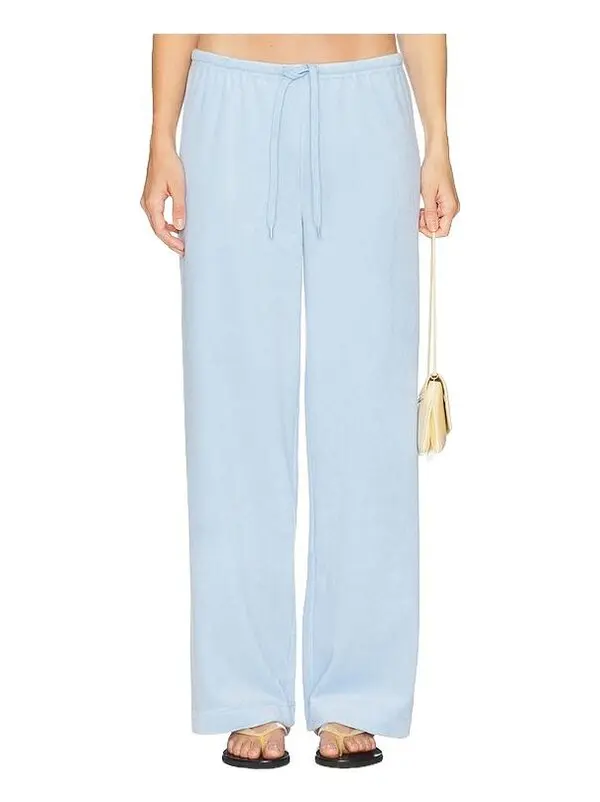 GUIZIO Dani Terry Pant - Powder Blue