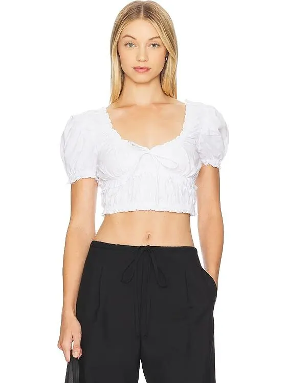 NAKEDVICE The Natalia Top - White